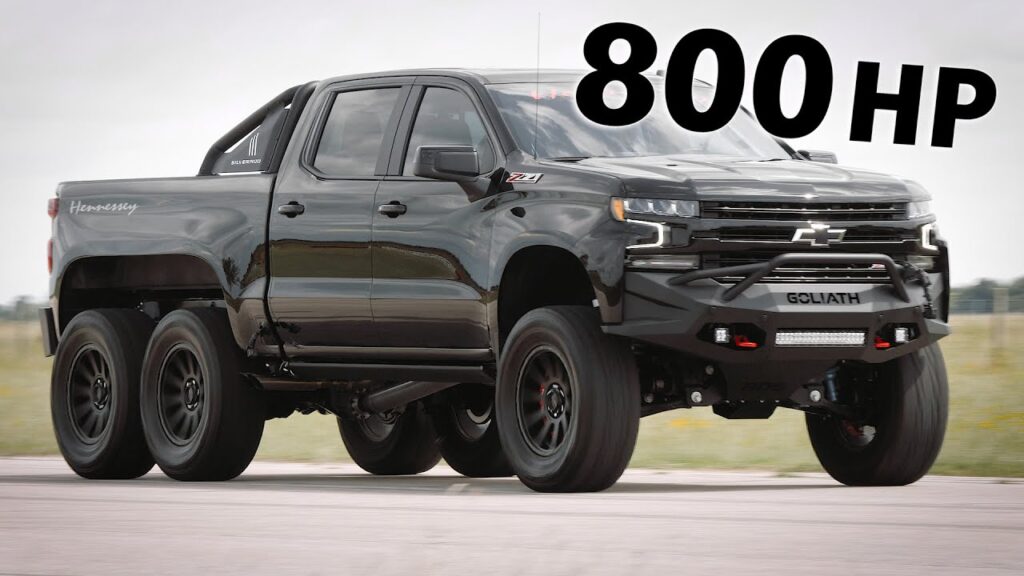 Hennessey Chevrolet Silverado Goliath 6x6 je najpapreniji terenac na ...